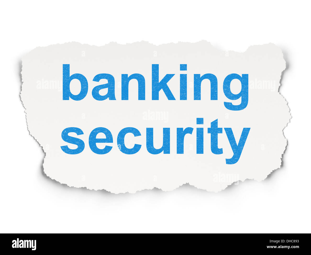 Protection concept: Banking Security on Paper background Stock Photo ...