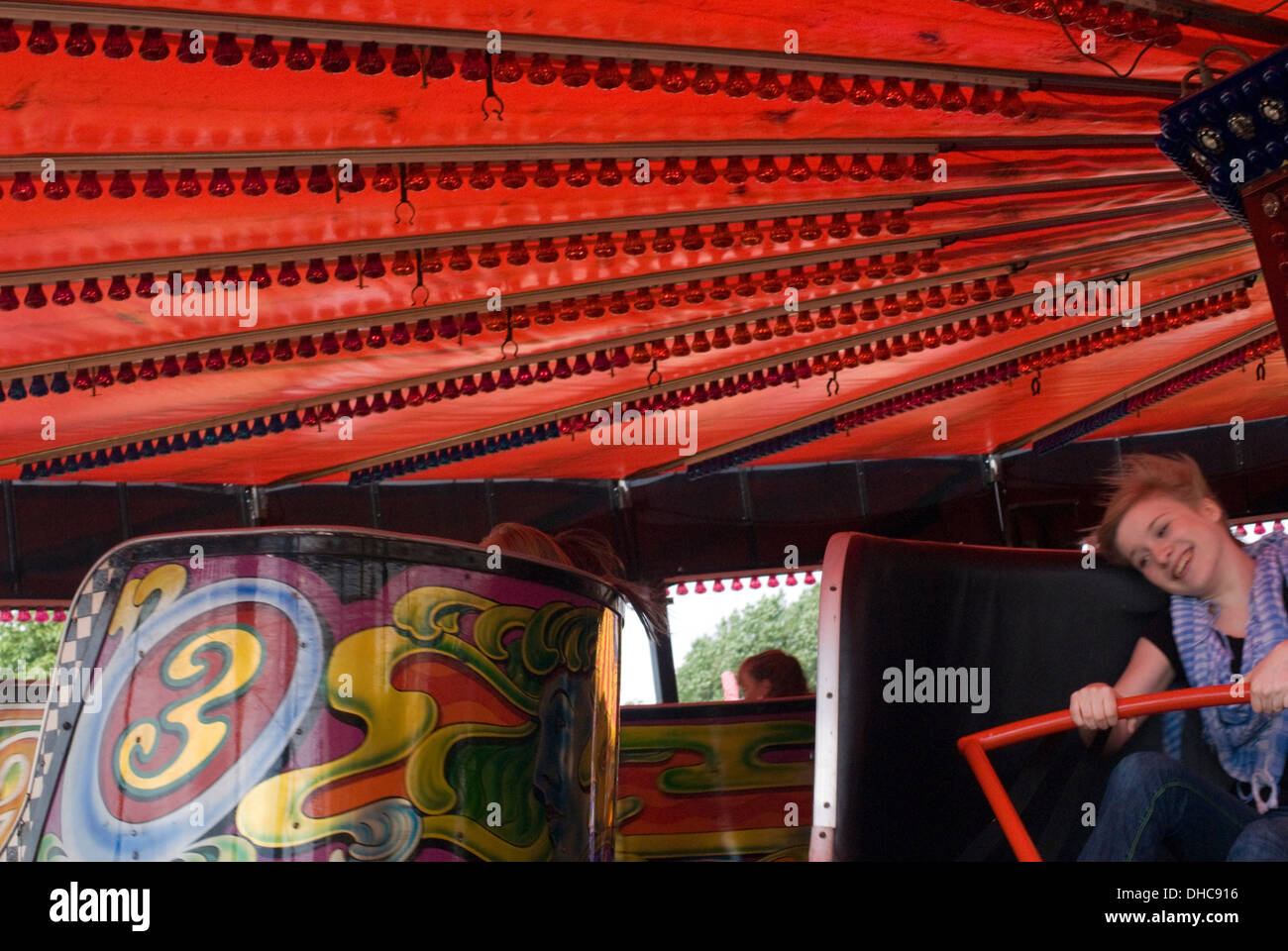 Funfair ride rotating hi-res stock photography and images - Alamy