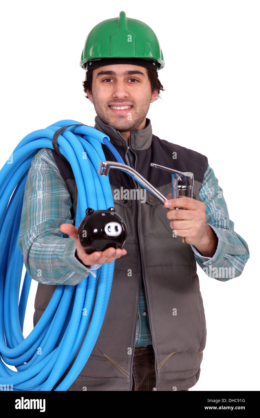 Keep pouring the cash, business is good Stock Photo - Alamy