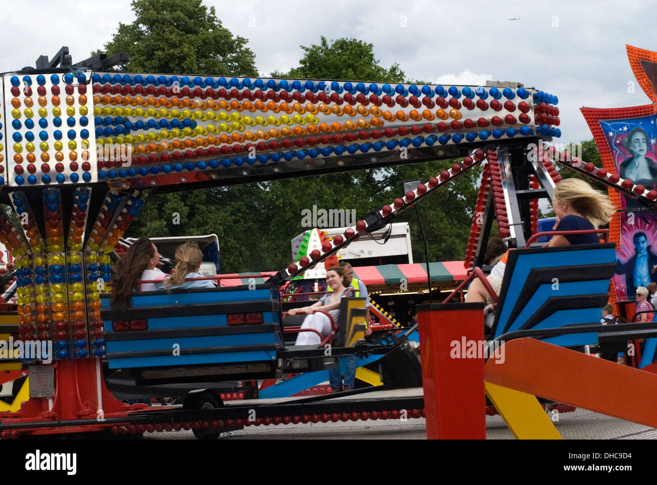 Funfair Ride Rotating High Resolution Stock Photography and Images - Alamy
