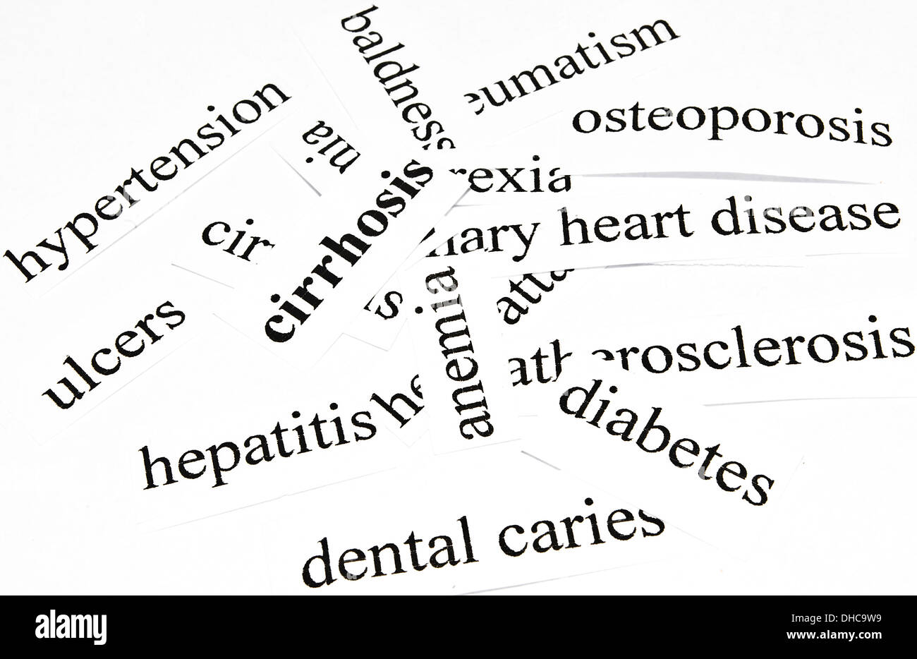 Health medical related Cut Out Stock Images & Pictures - Alamy