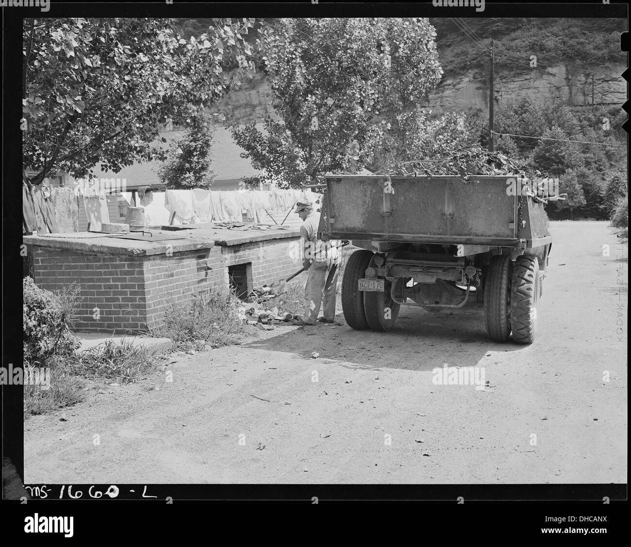 Proper waste disposal Black and White Stock Photos & Images - Alamy