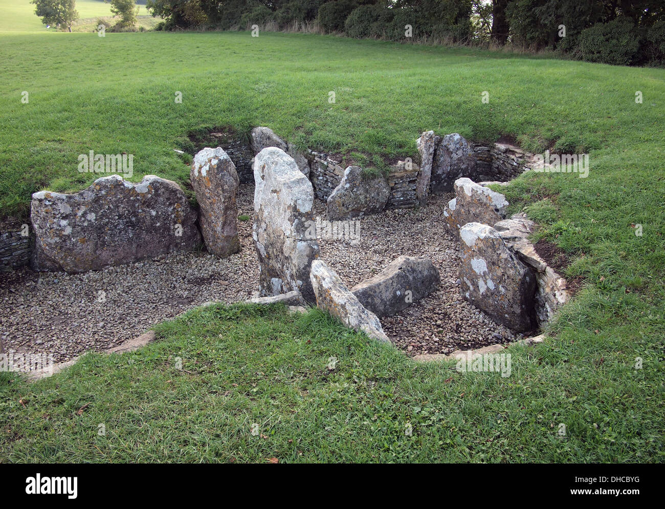 Nympsfield long barrow hi-res stock photography and images - Alamy