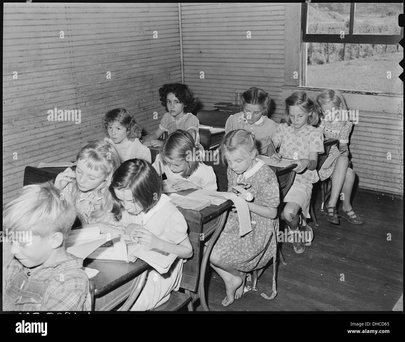 My first classroom Black and White Stock Photos & Images - Alamy