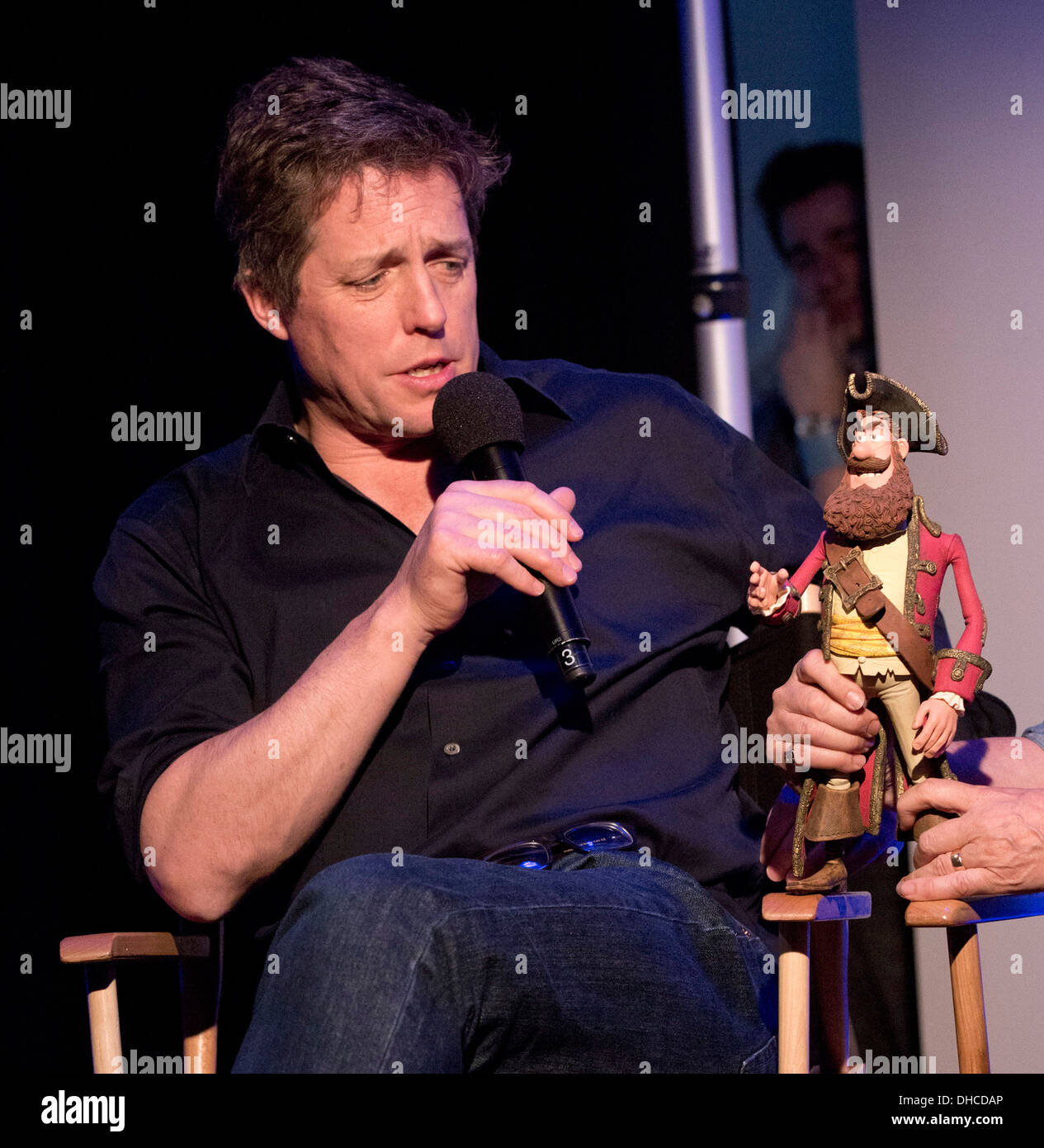 Hugh Grant 'Meet Filmmakers: Pirates! Band of Misfits' at Apple store ...