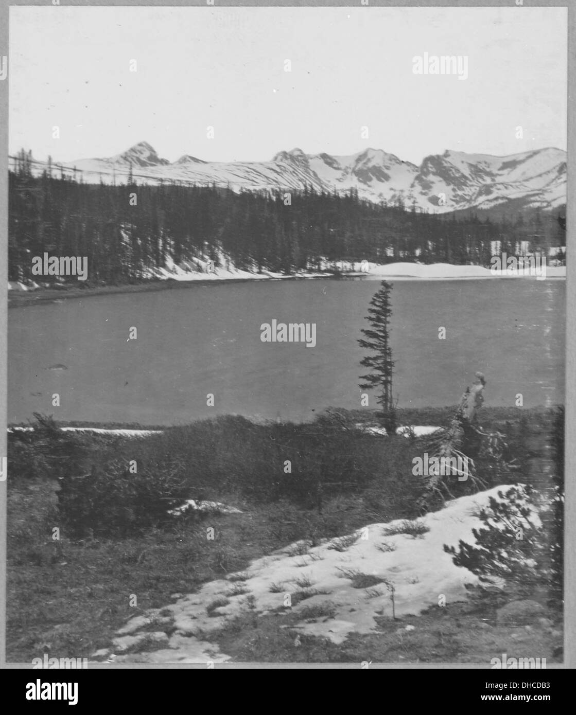 The Colorado or Front range, from Bald Mountain. Boulder County ...