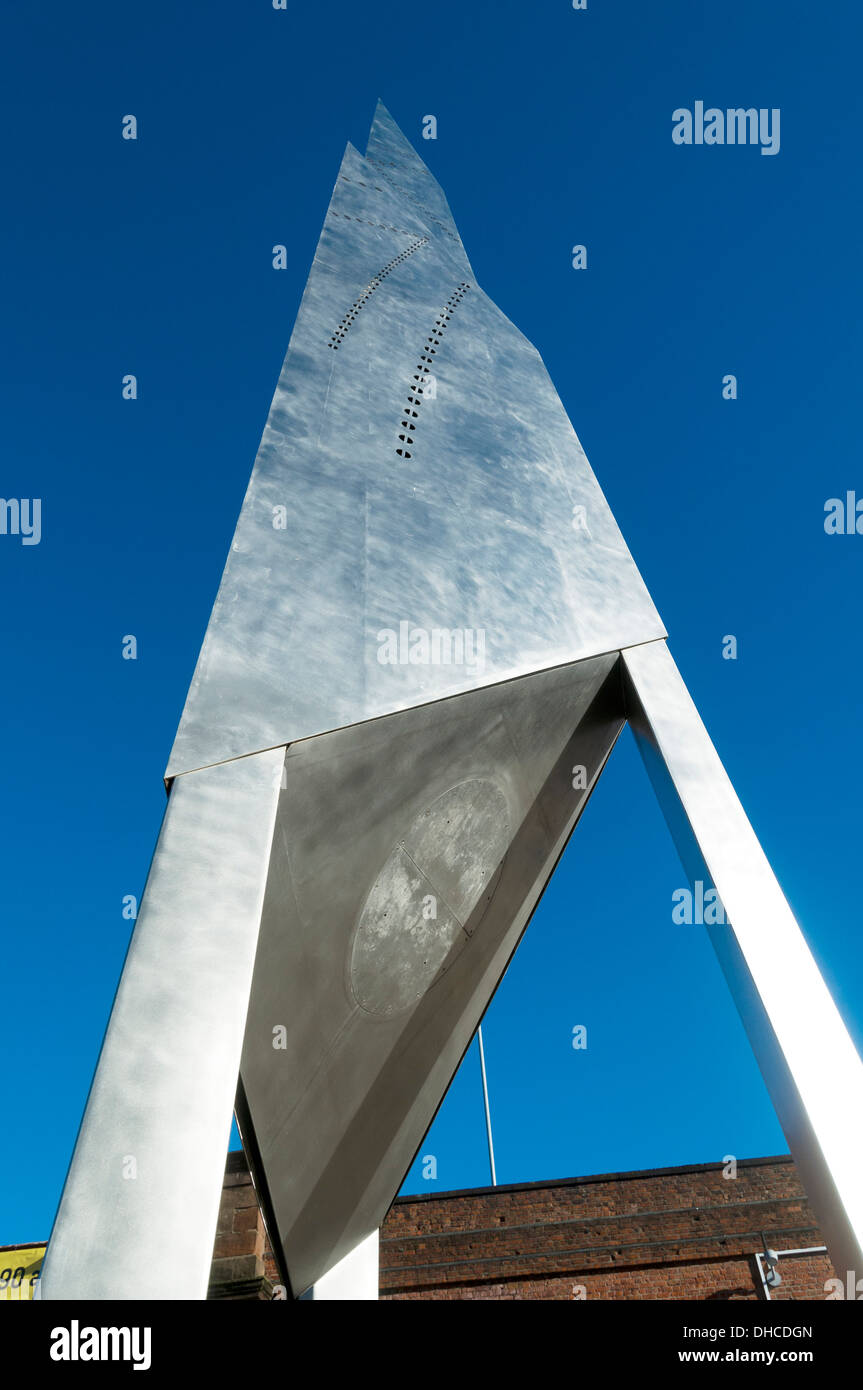 Sculpture by Mel Chantrey at Greengate Square, Salford, Manchester ...