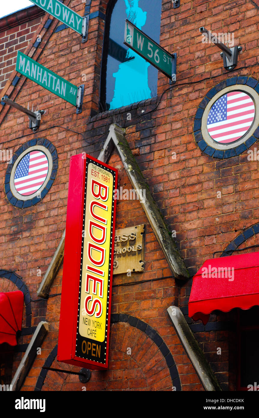 Buddies bar Northampton Stock Photo - Alamy