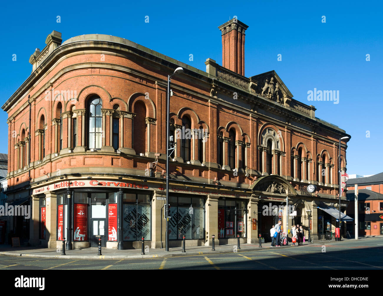 The Free Library building (1882), Deansgate, Manchester, England, UK ...
