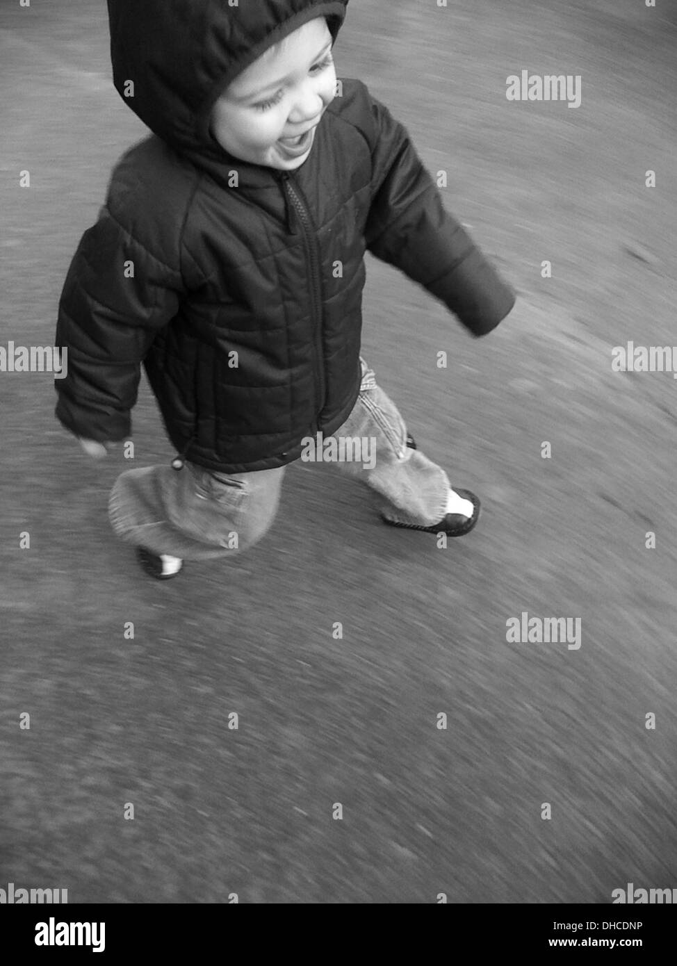 Boy twirling Black and White Stock Photos & Images - Alamy