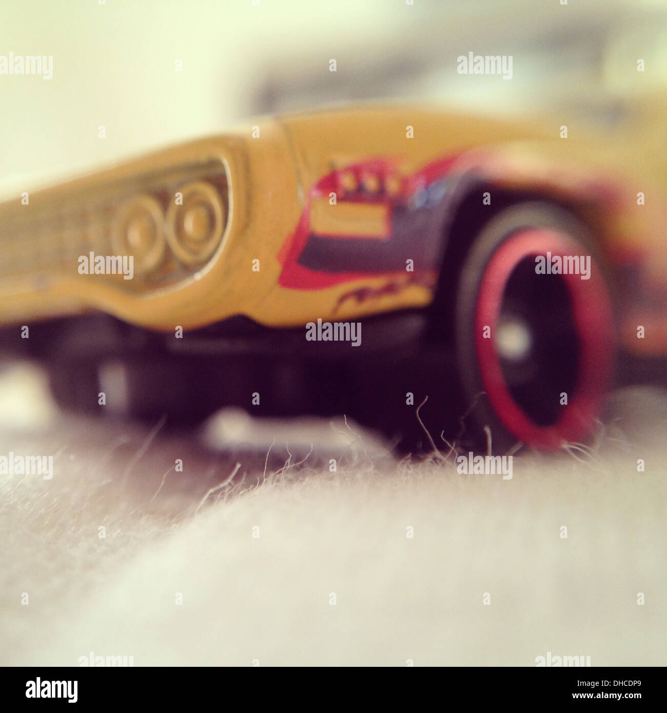 Front End of Toy Car, Close Up Stock Photo - Alamy