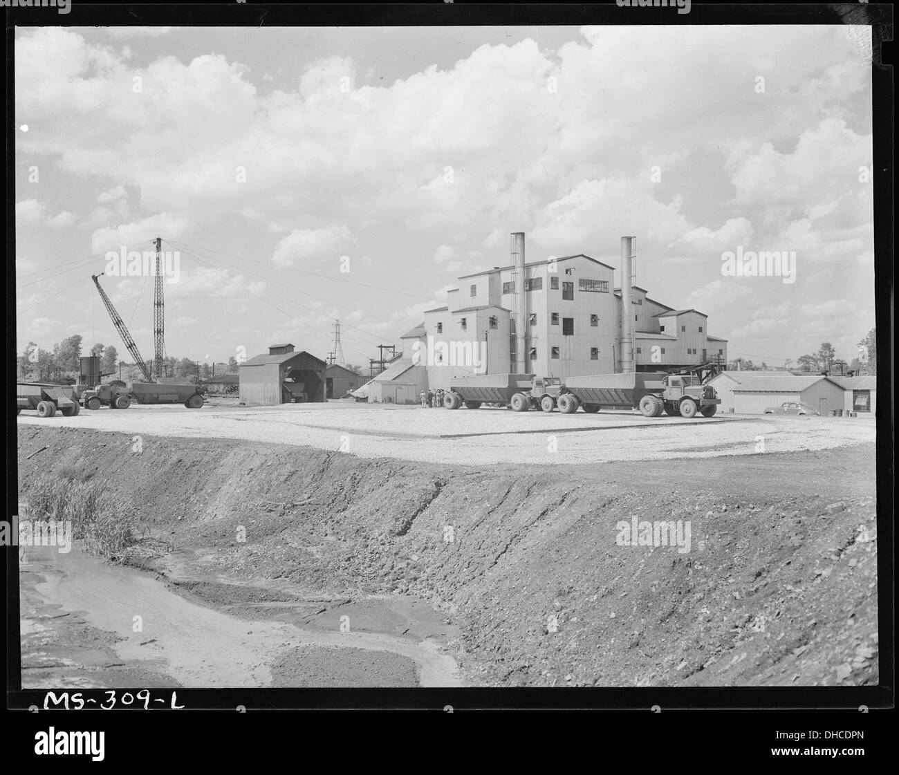 This image depicts the tipple and offices of the Ayrshire Colliers ...