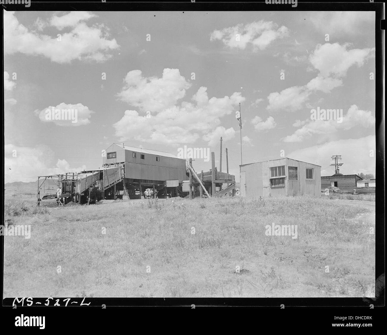 Tipple and scale of the mine pluto coal mining company hi-res stock ...