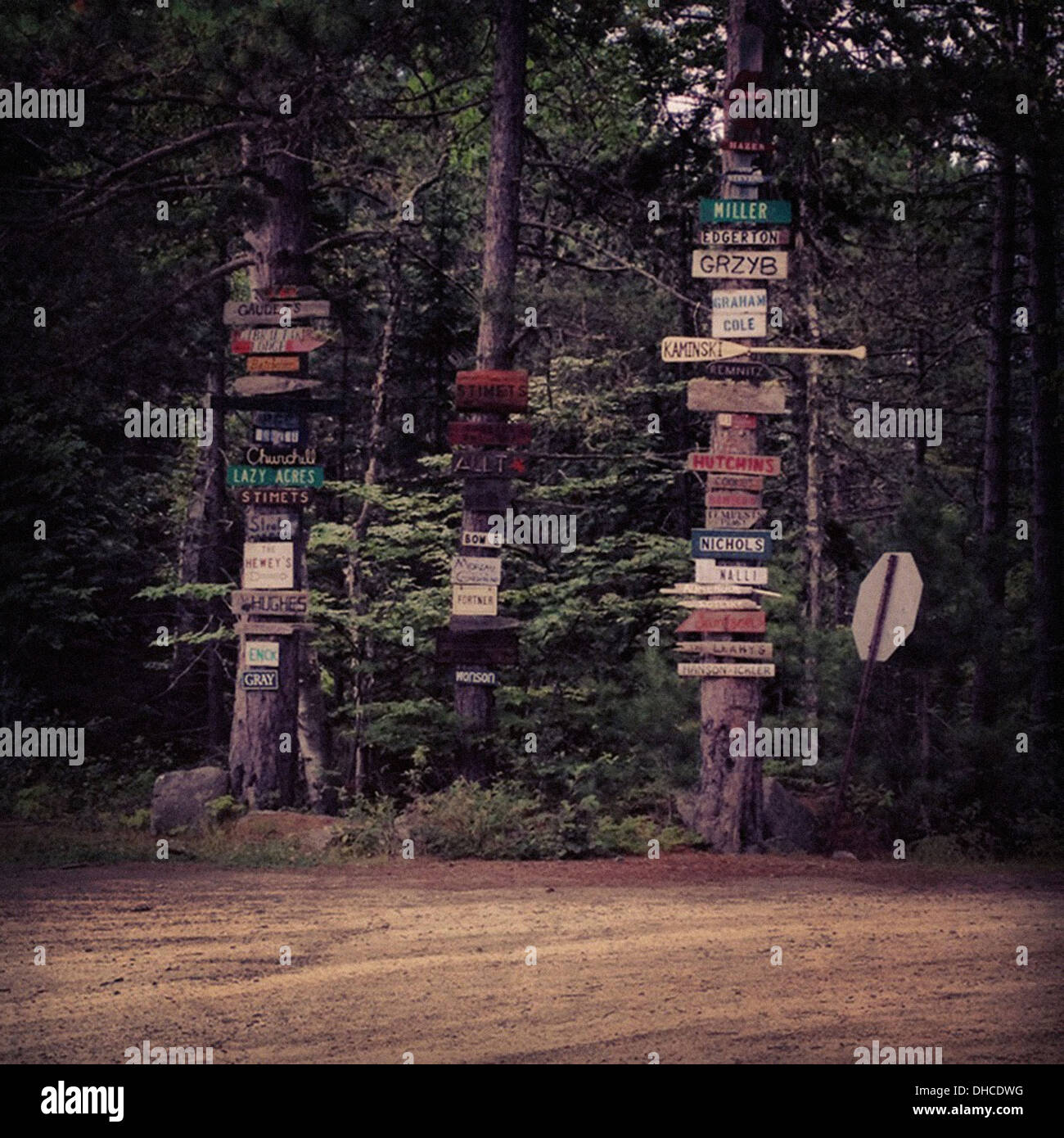 Information road signs hi-res stock photography and images - Alamy