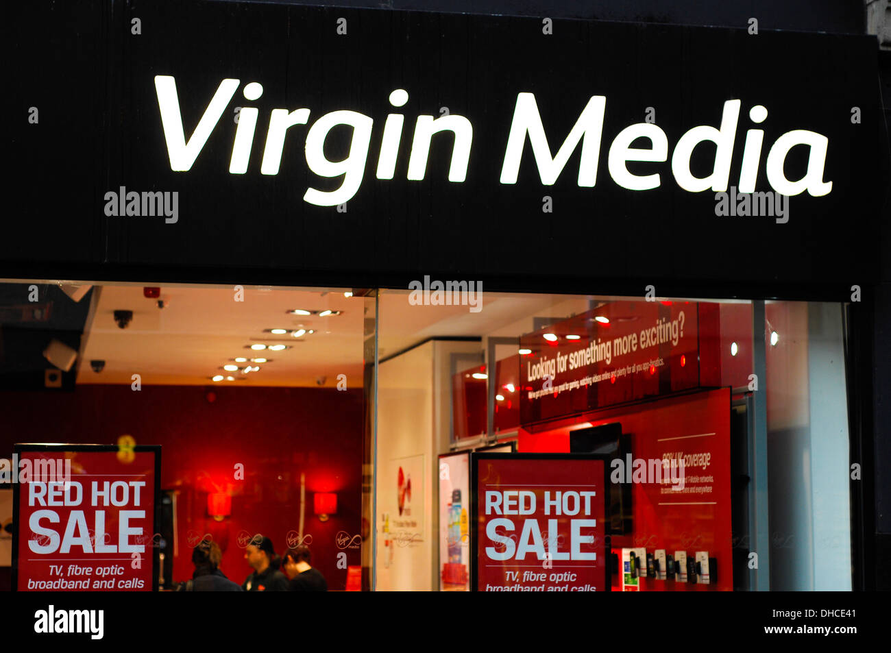 Virgin media shop hi-res stock photography and images - Alamy