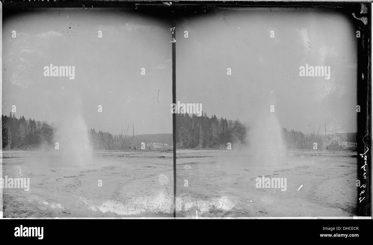 The Upper Basin in Yellowstone National Park features an array of ...