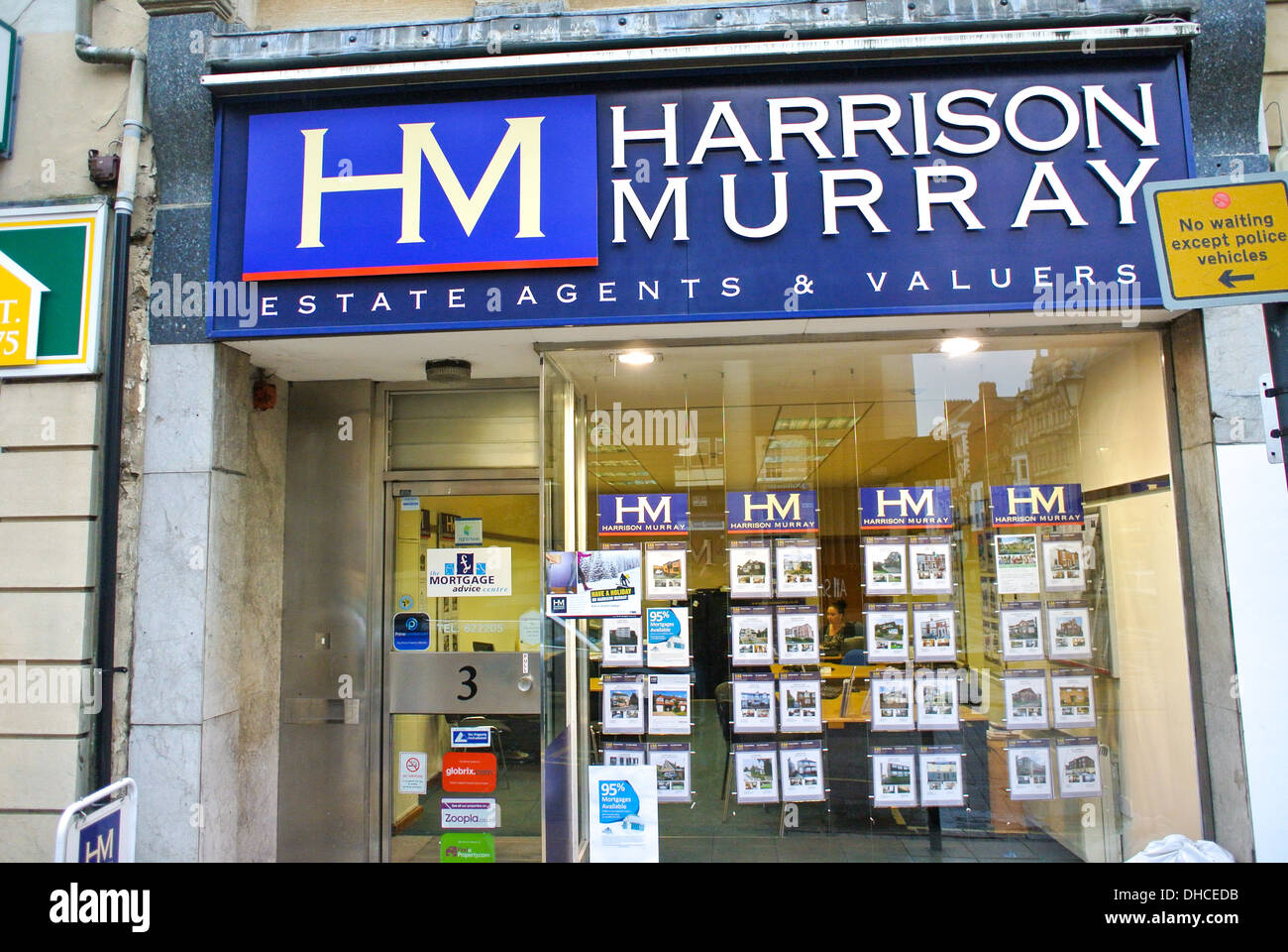 Harrison Murray Estate agents Northampton Stock Photo - Alamy