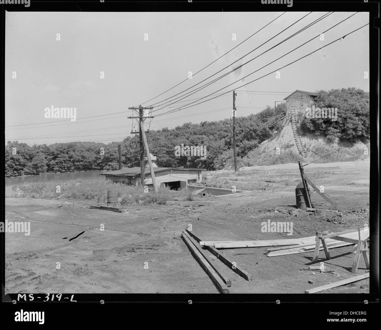Water processing supply Black and White Stock Photos & Images - Alamy
