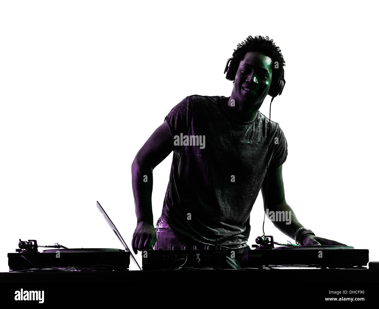 Disc jockey hi-res stock photography and images - Alamy
