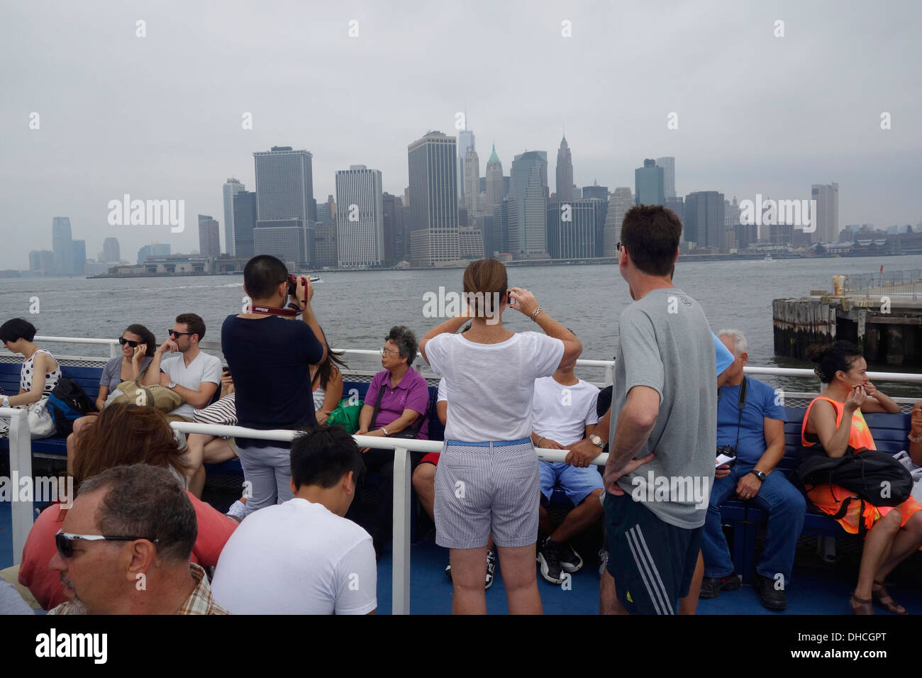 Governors Island ferry in New York City Stock Photo - Alamy
