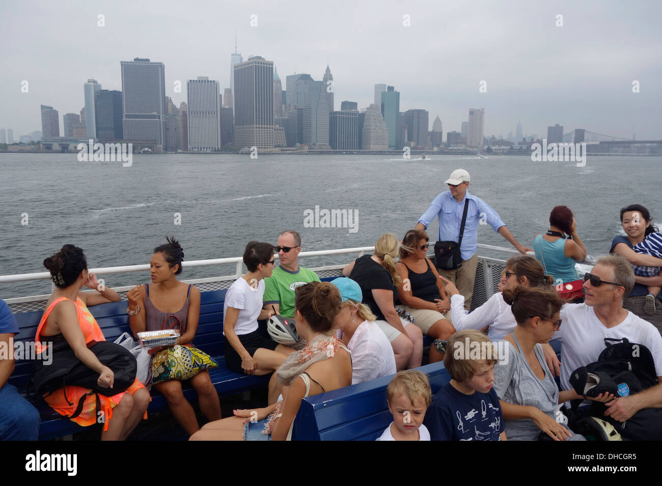 Governors Island ferry in New York City Stock Photo - Alamy
