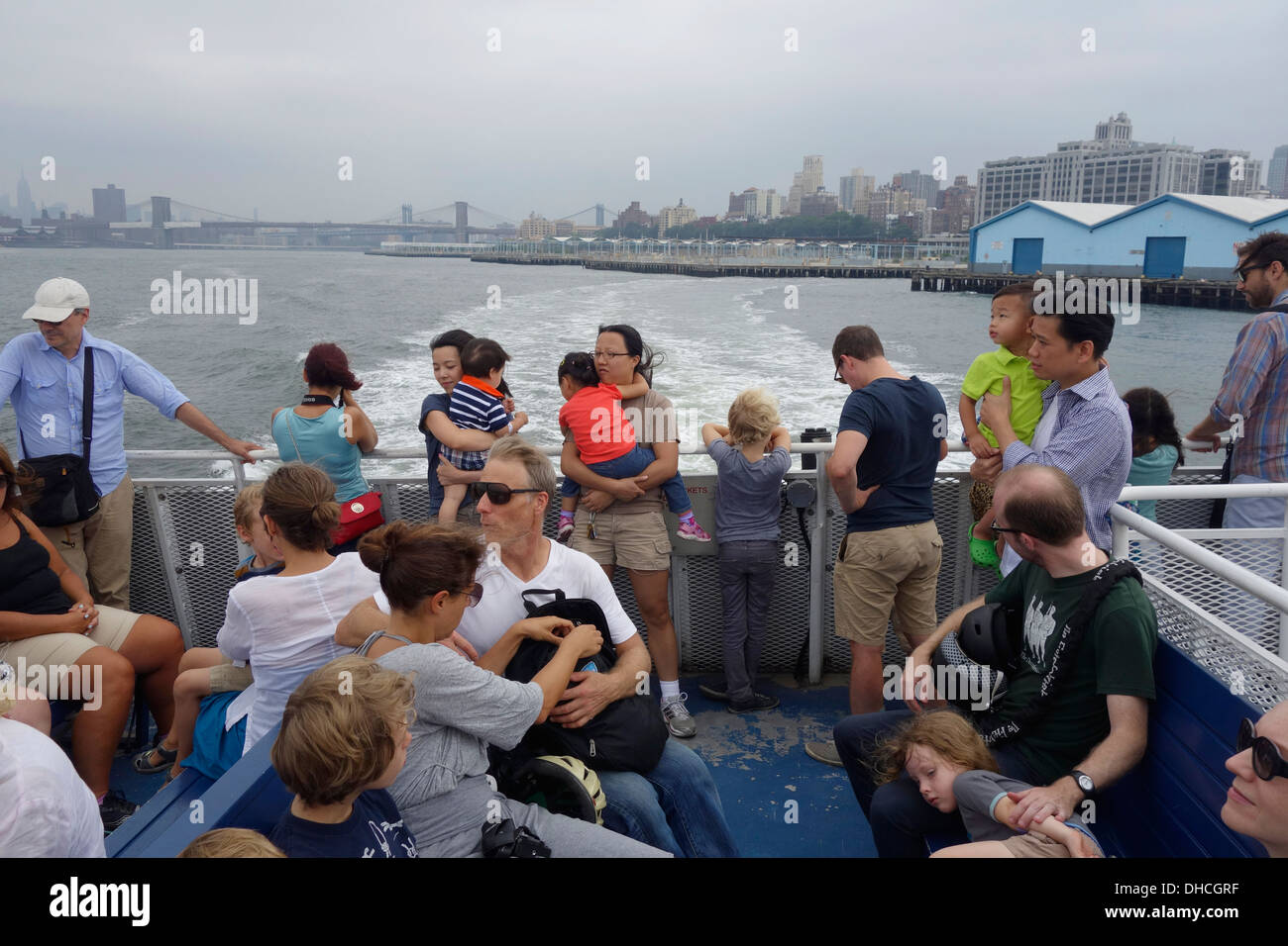 Governors Island ferry in New York City Stock Photo - Alamy
