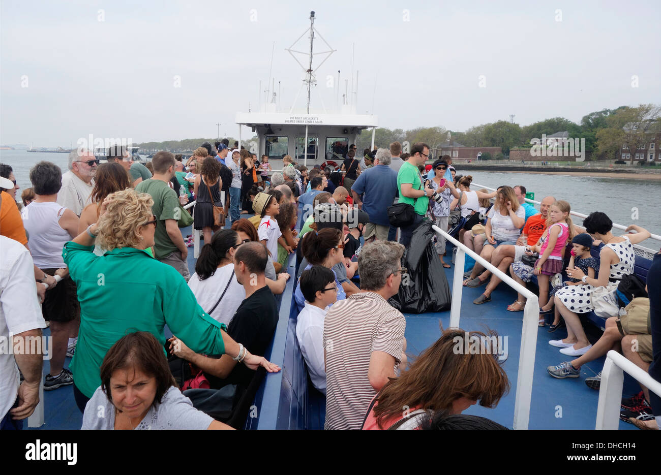 Governors Island ferry in New York City Stock Photo - Alamy