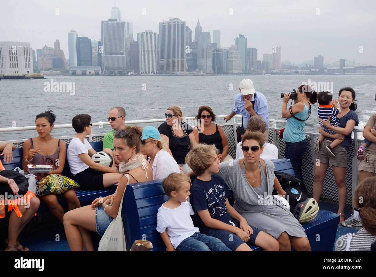 Governors Island ferry in New York City Stock Photo - Alamy