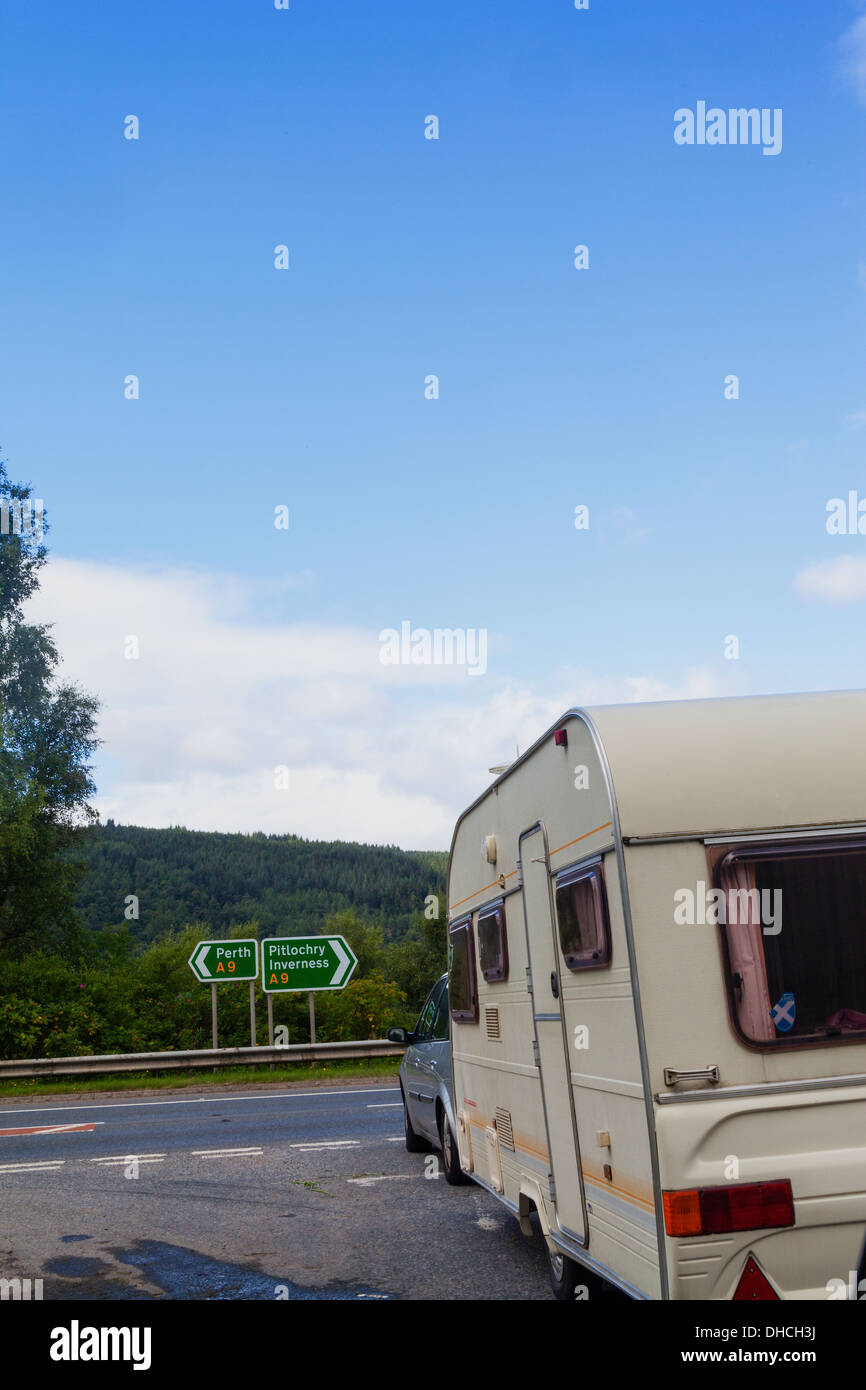 Campers scottish vacation hi-res stock photography and images - Alamy