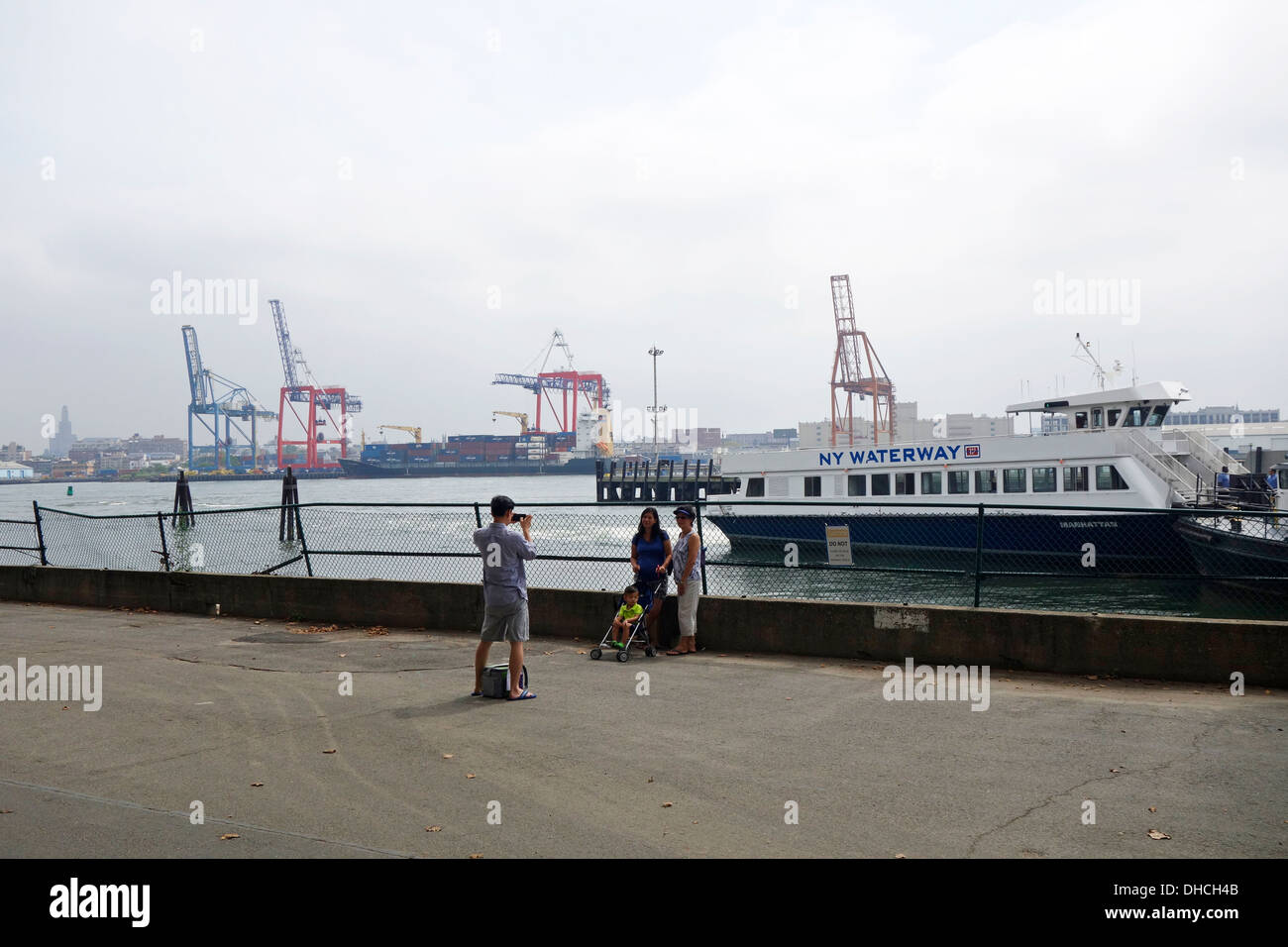 Governors Island ferry in New York City Stock Photo - Alamy