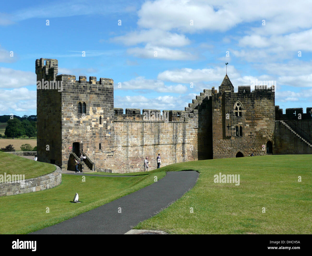 Alnwick castle harry potter hi-res stock photography and images - Alamy