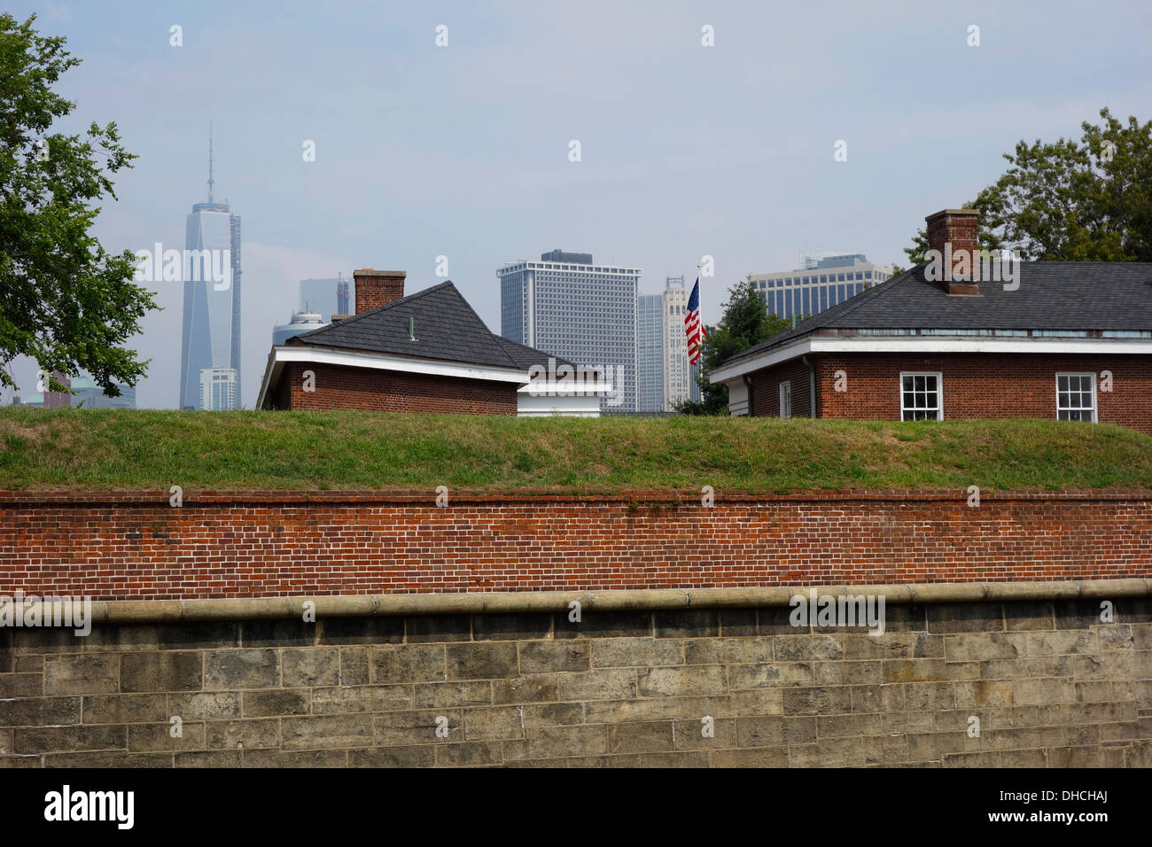 Fort Jay on Governors Island New York Stock Photo - Alamy