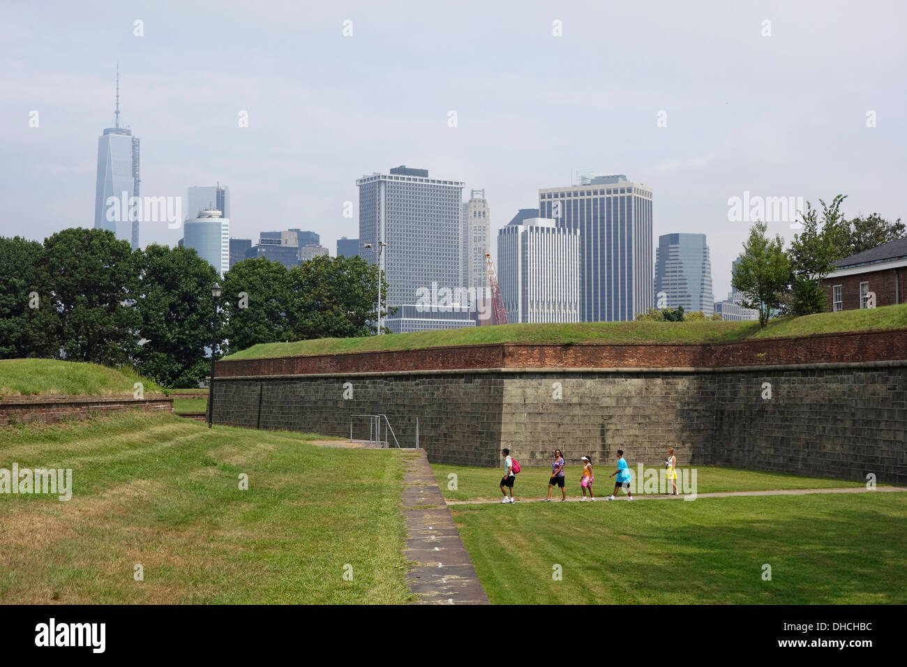 Fort Jay on Governors Island New York Stock Photo - Alamy