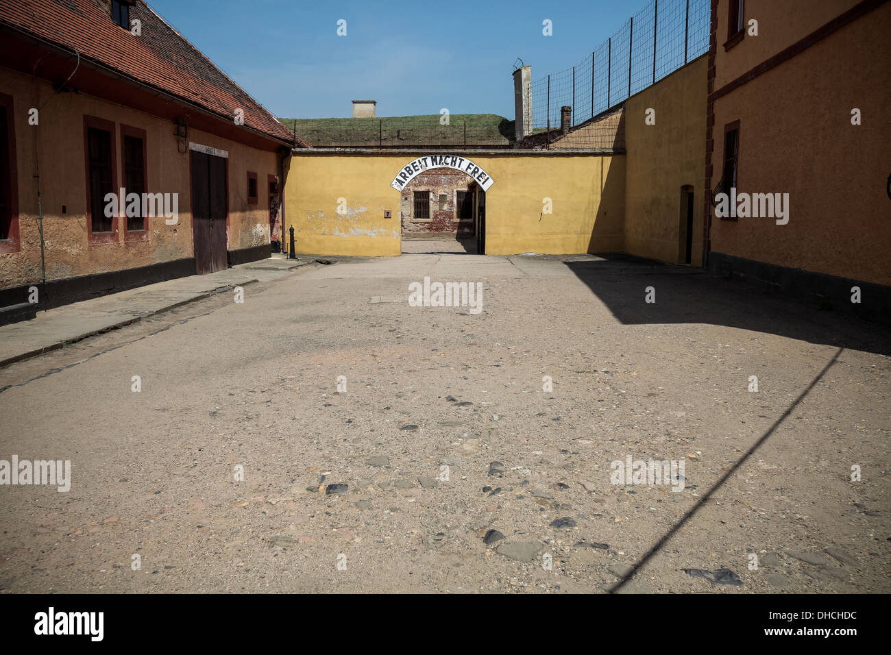 Theresienstadt - Terezin Concentration Camp in Czech Republic Stock Photo - Alamy