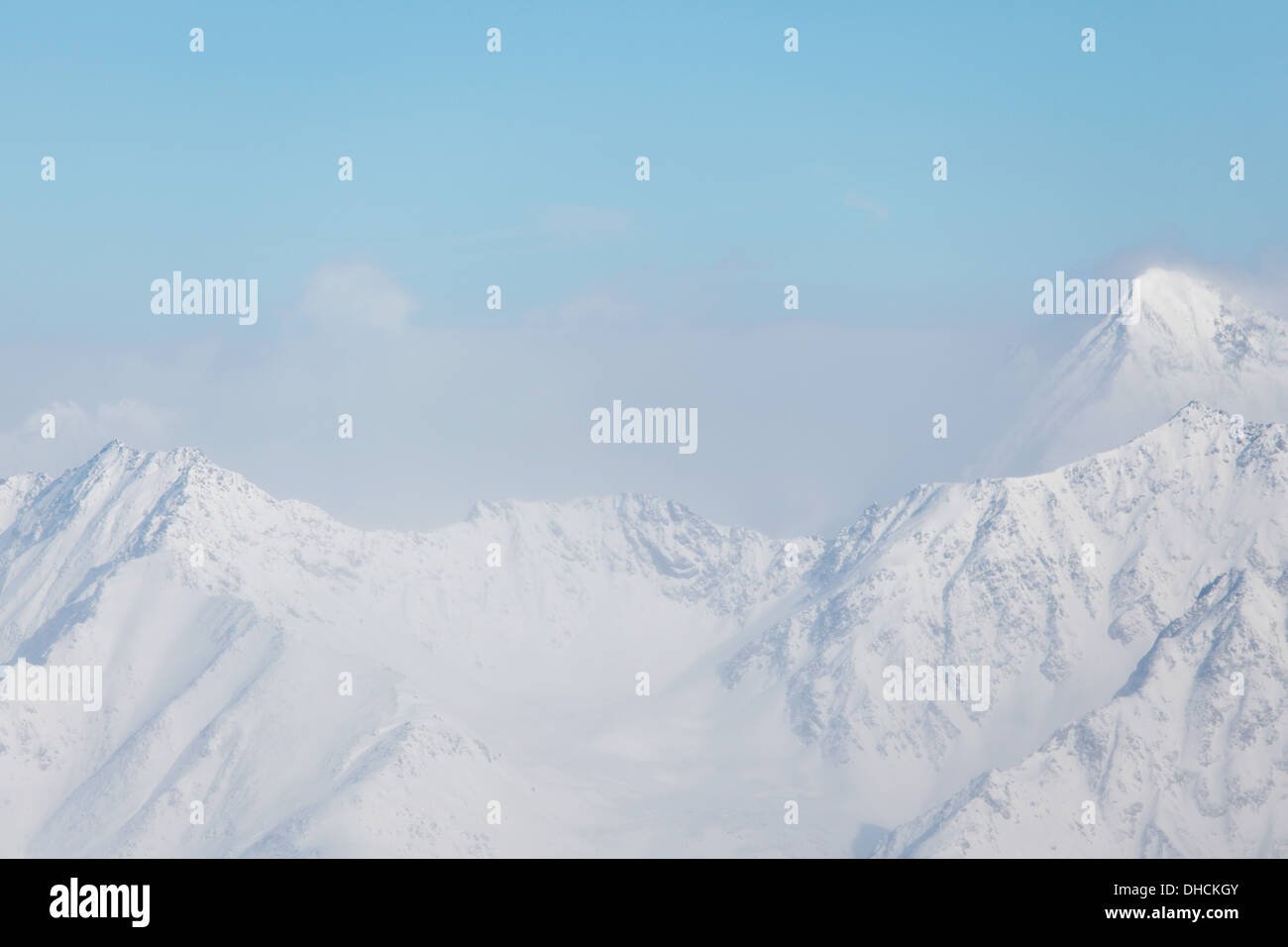 top of alps in sky Stock Photo - Alamy