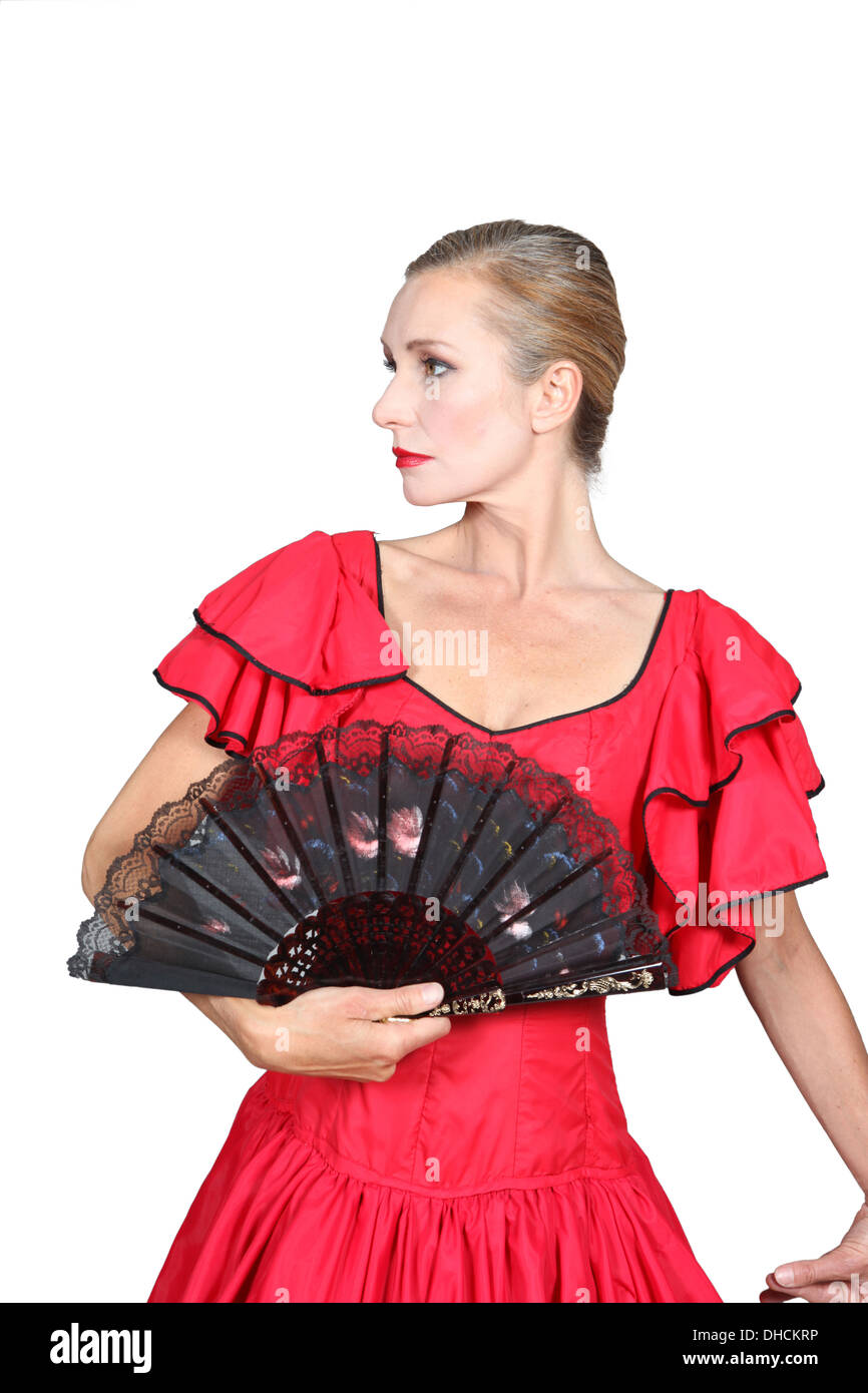 Female portrait profile flamenco hi-res stock photography and images ...