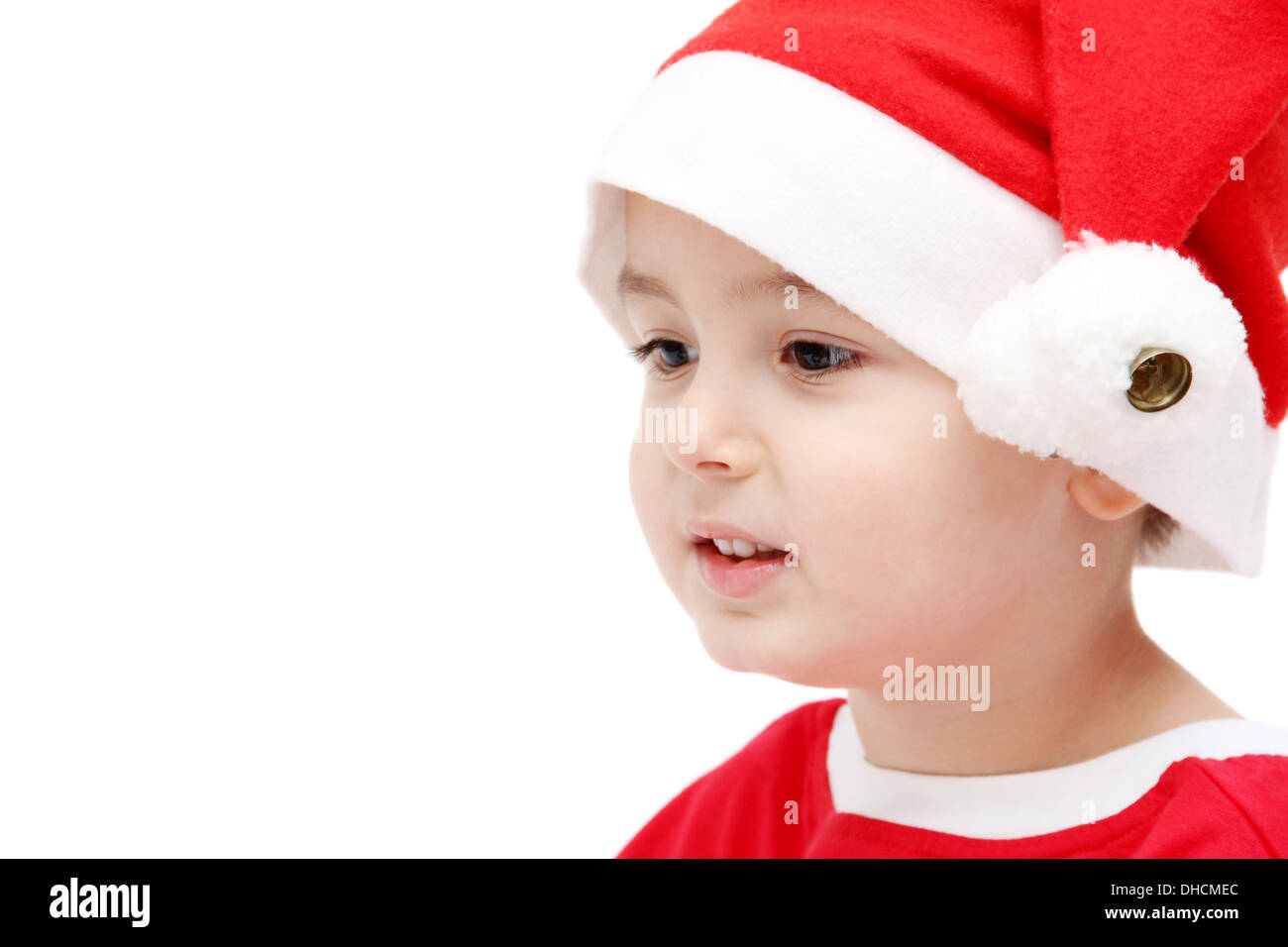 Santa sitting child xmas hi-res stock photography and images - Alamy