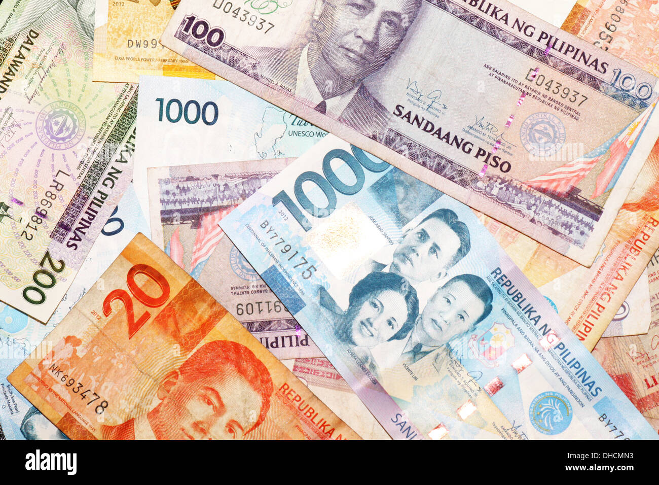 Philippines bank notes hi-res stock photography and images - Alamy