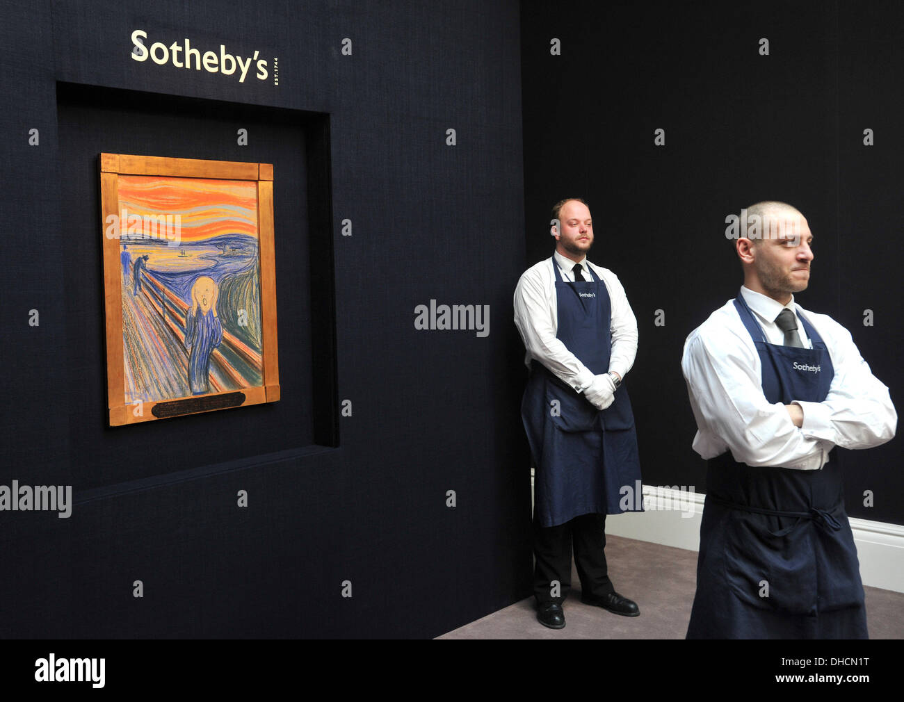 Iconic masterpiece 'The Scream' by Edvard Munch goes on display at ...