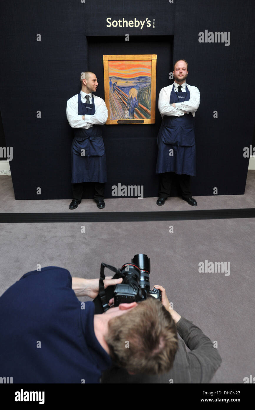 Iconic masterpiece 'The Scream' by Edvard Munch goes on display at ...