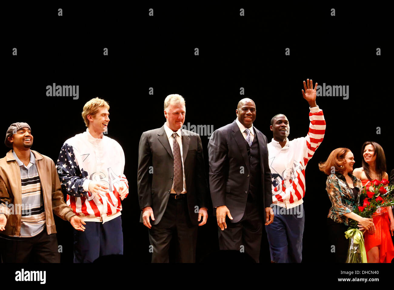 Tug Coker Larry Bird Earvin Magic Johnson Kevin Daniels and cast ...