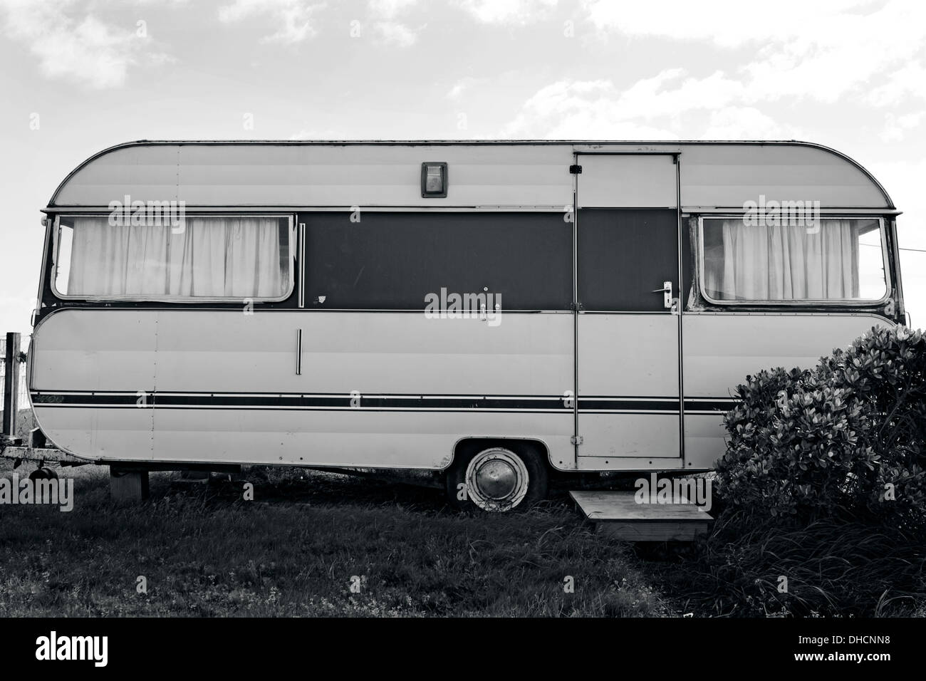 Silver Motor Caravan High Resolution Stock Photography and Images - Alamy