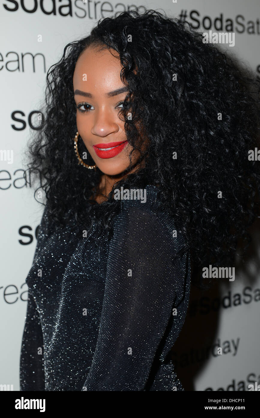 London, UK. 6th Nov 2013. Rielle Carrington attends the SodaStream ...
