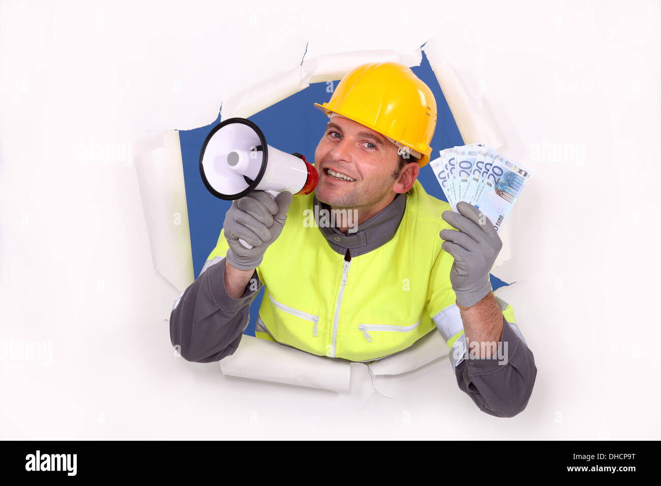 Broken megaphone hi-res stock photography and images - Alamy