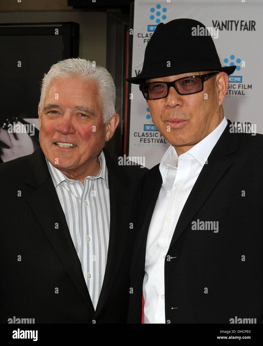 G.W Bailey Michael Paul Chan at TCM Classic Film Festival opening night ...