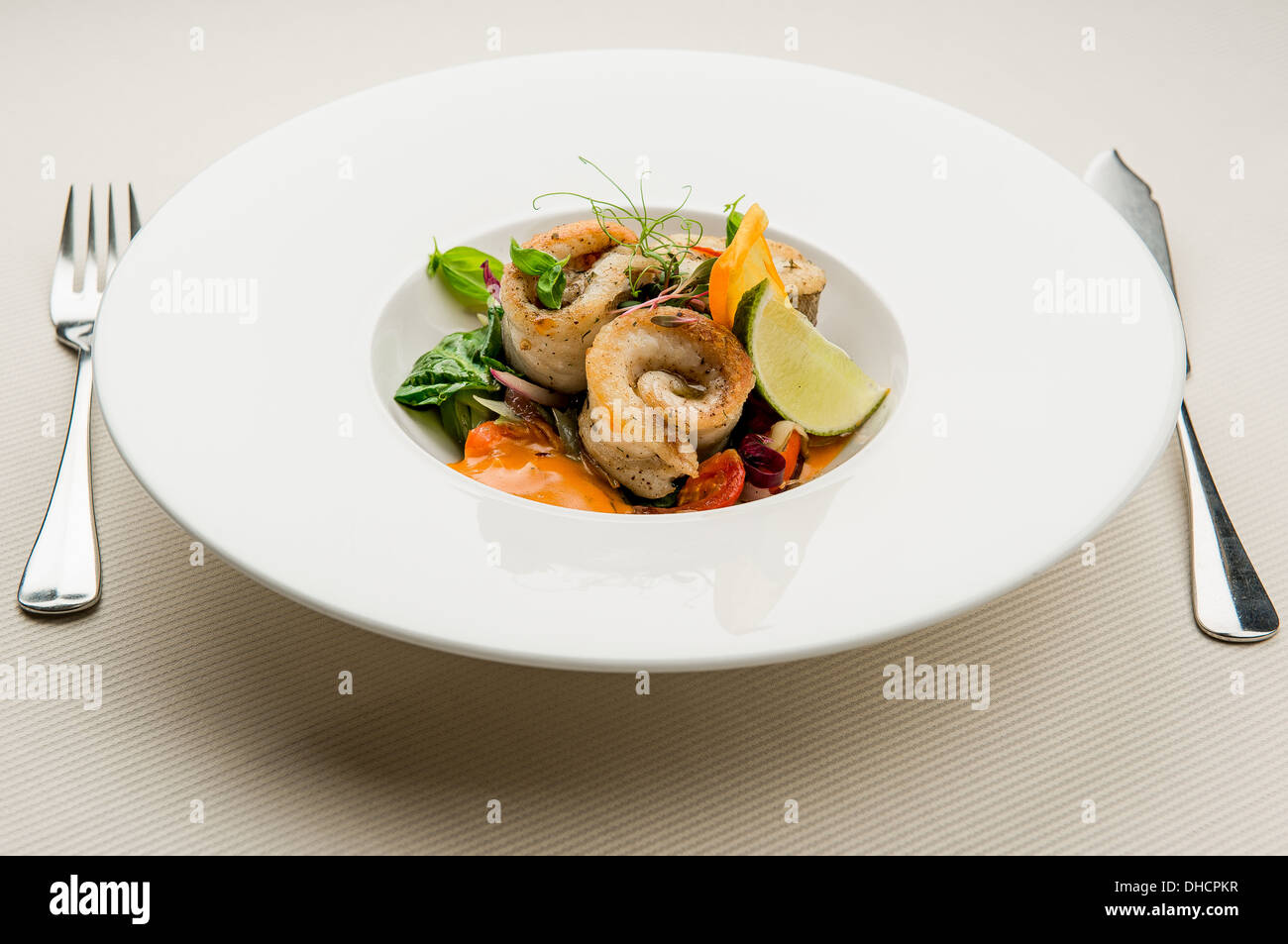 Roasted fish hi-res stock photography and images - Alamy