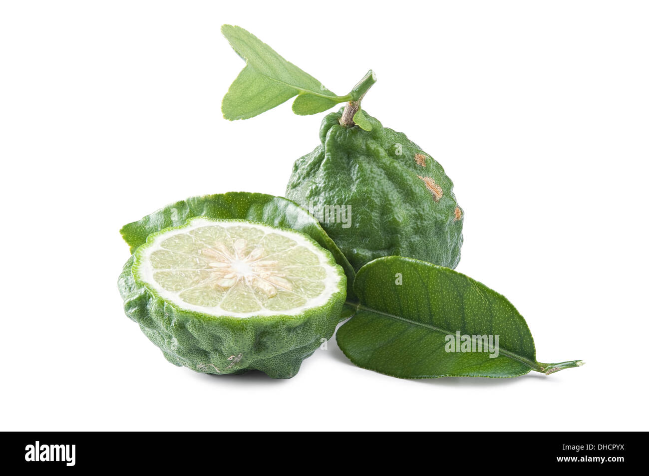 Kaffir lime leaf close hi-res stock photography and images - Alamy