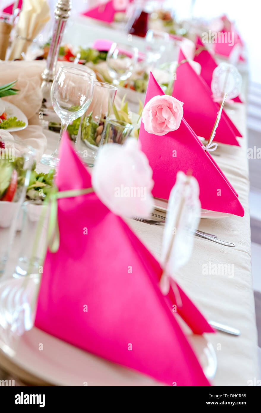 Banquet table and food hi-res stock photography and images - Alamy