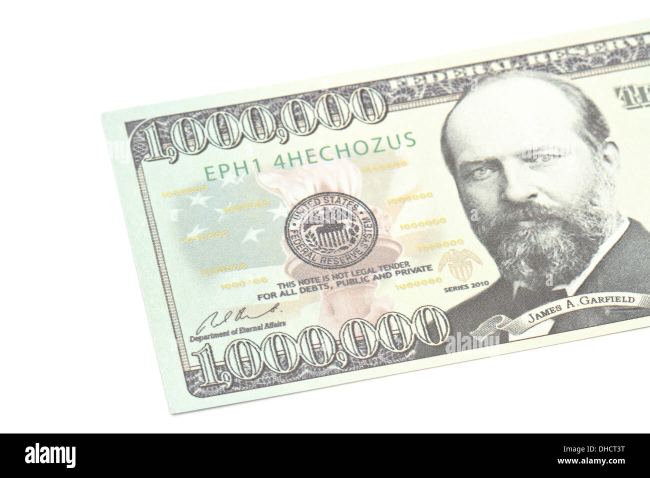 One million dollar bill isolated hi-res stock photography and images ...