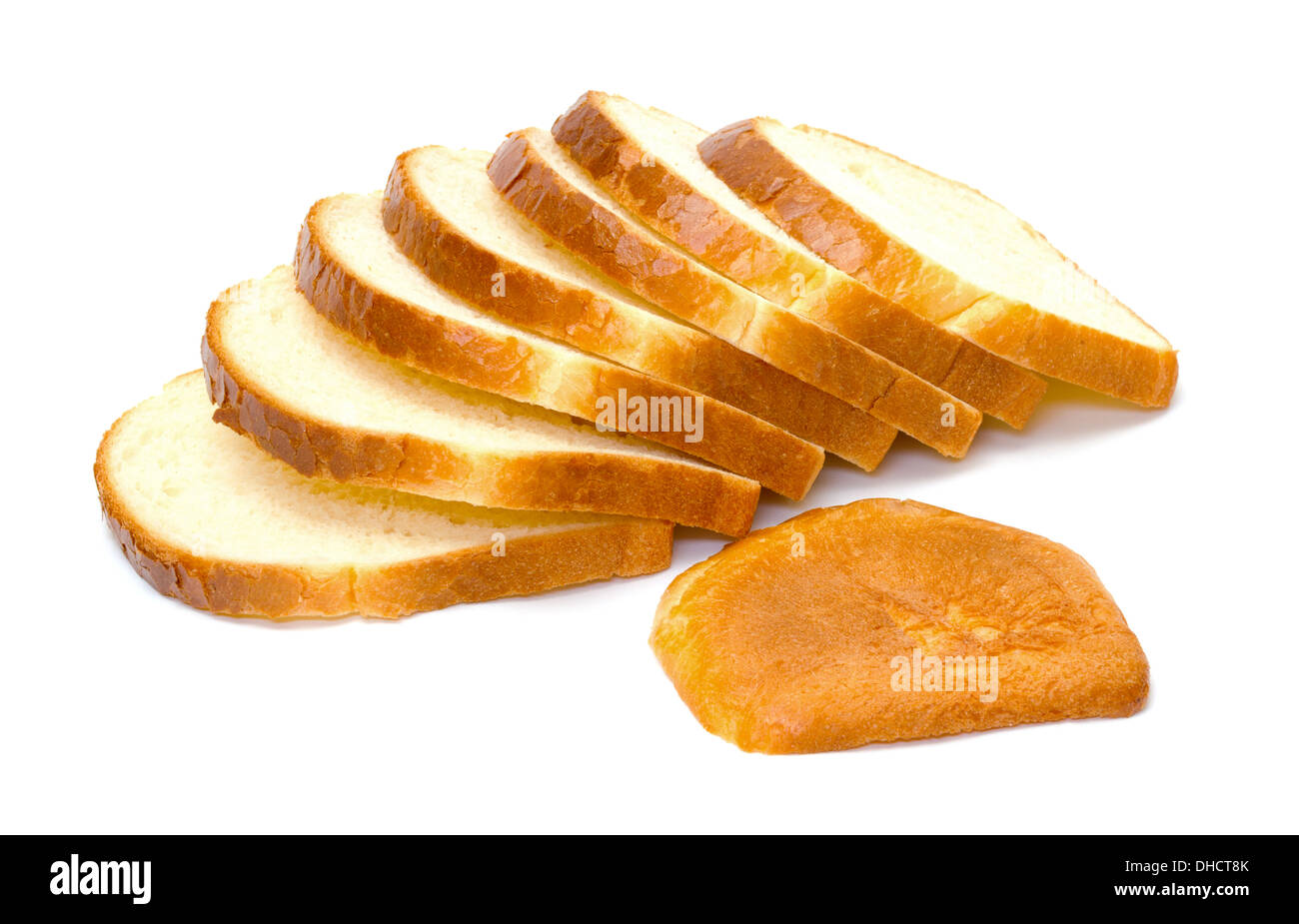 Stack of sliced bread Cut Out Stock Images & Pictures - Alamy